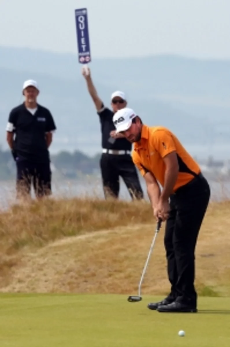 Parry holds lead at Castle Stuart - Golf Clothing Journal