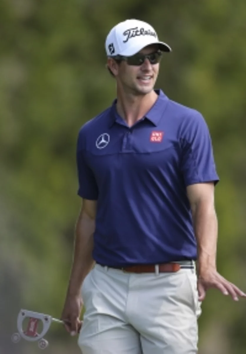 Scott opens with course record - Golf Clothing Journal