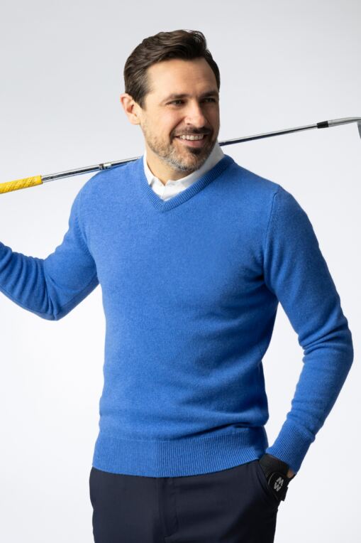 Lambswool Golf Sweaters - Luxury Men's Lambswool Golf Sweaters