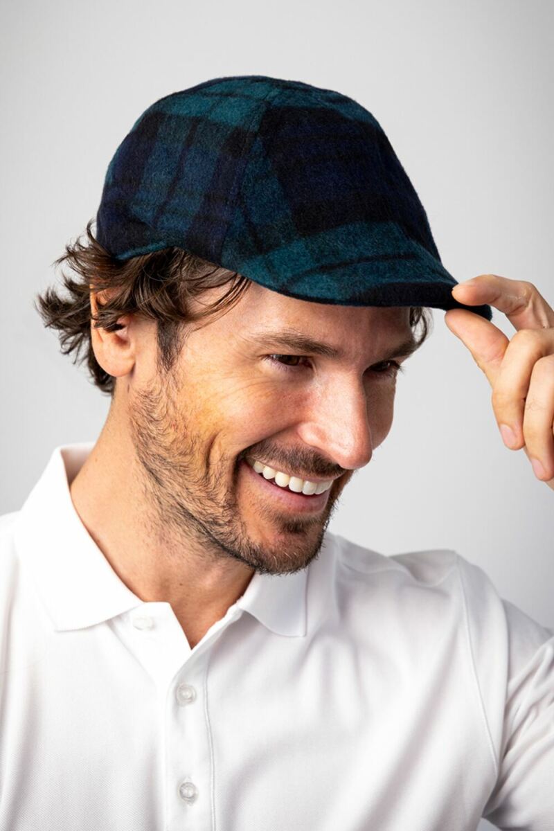 LEITH - The Open Wool Flat Cap