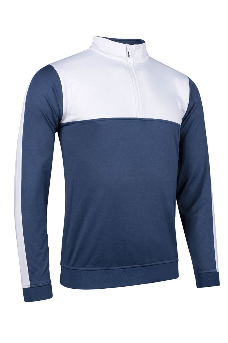Mens Zip Thermal Golf Midlayer