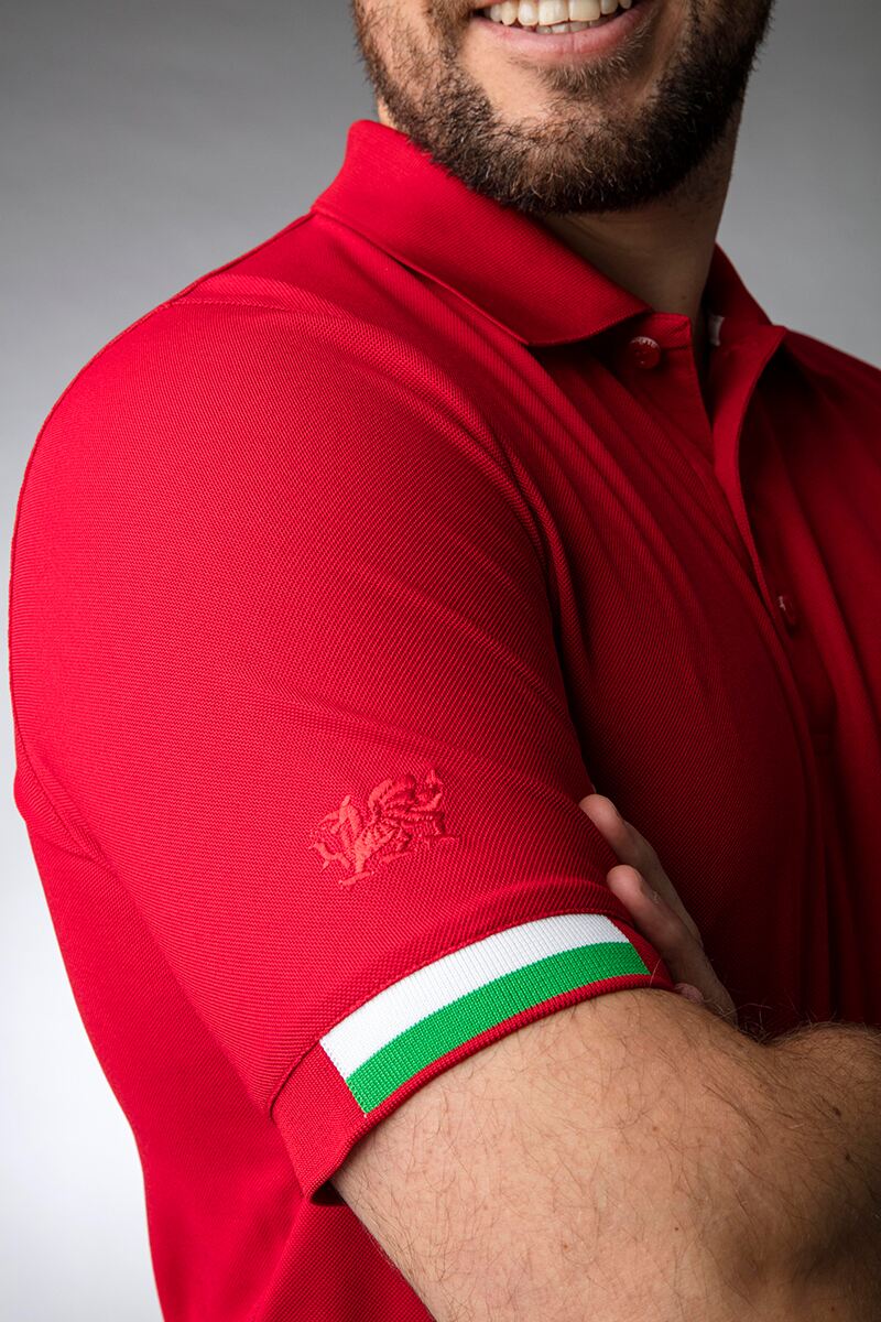 Official Ryder Cup 2025 Mens Welsh Performance Conwy Golf Shirt