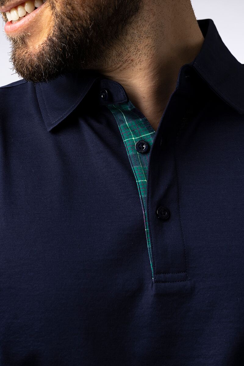 Mens Tartan Hamish Ryder Cup Golf Shirt