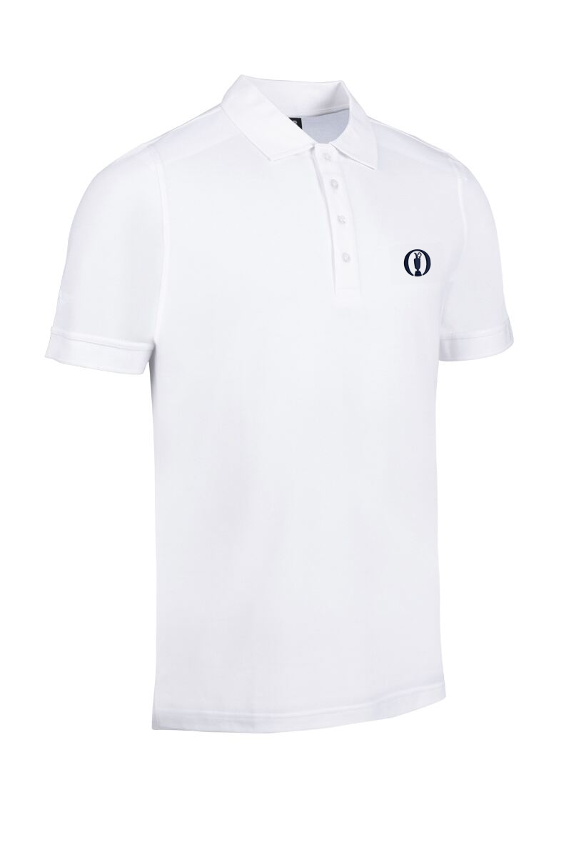 Mens Cotton Kinloch The Open Golf Shirt