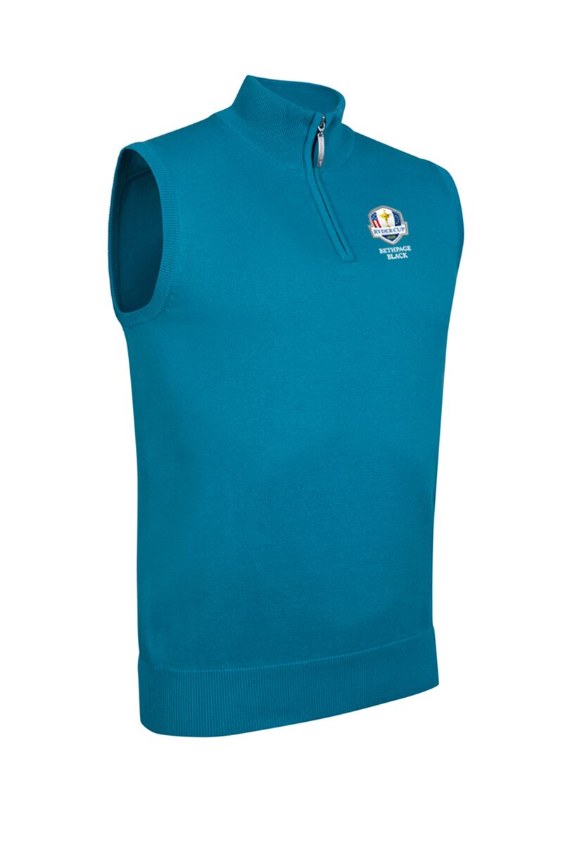 Mens Zip Stanley Ryder Cup Golf Slipover