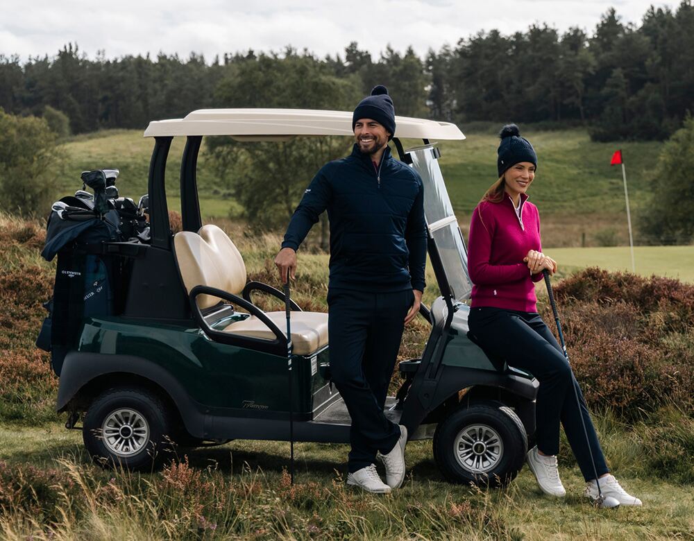 Glenmuir AW26 Collection | Scottish Craft & Performance Golf Knitwear