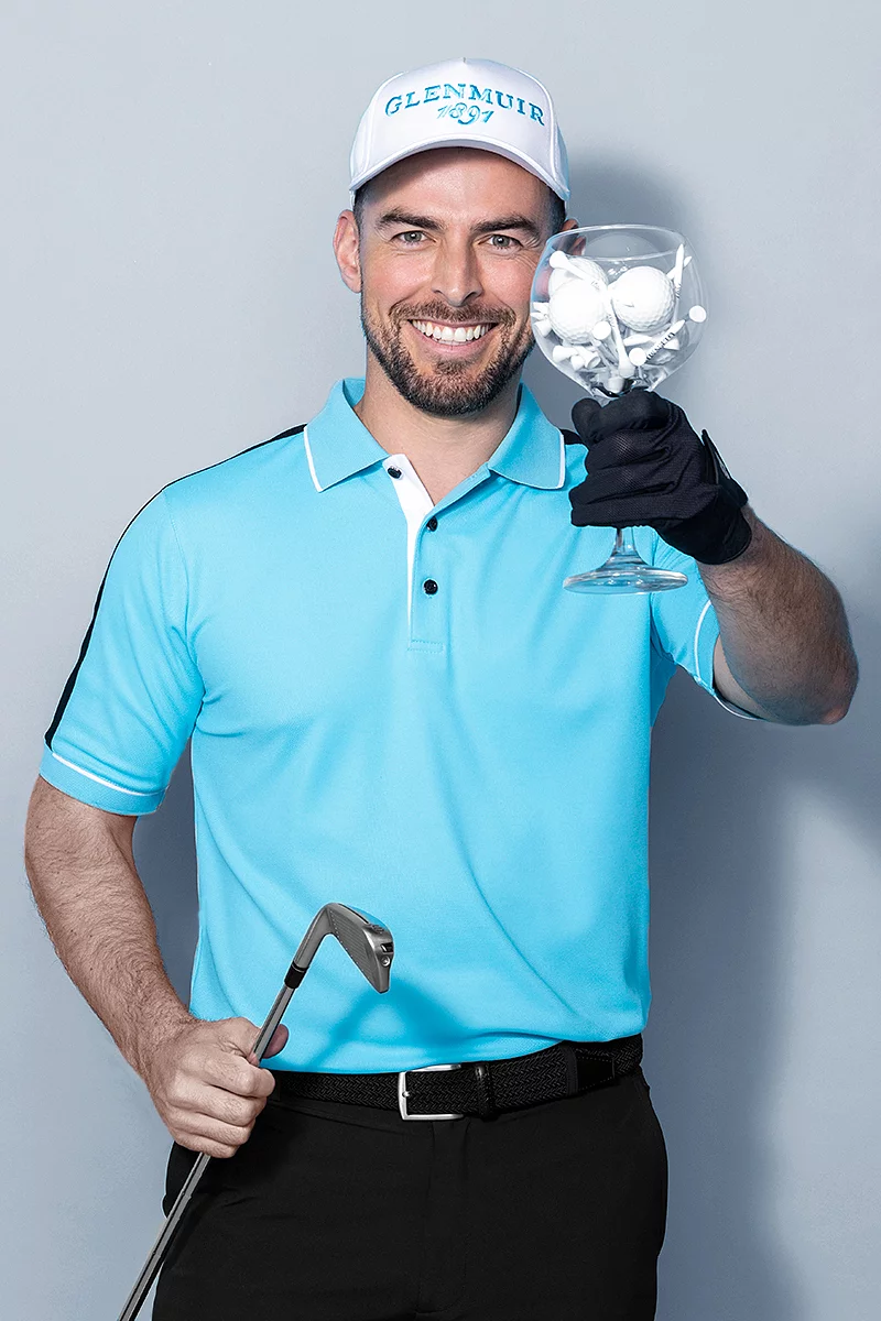 LENZIE - Mens Performance Golf Shirt Sale