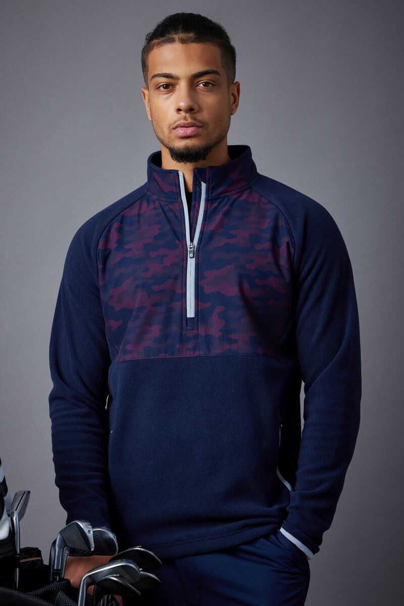 SAHARA - Mens Hybrid Fleece Golf Midlayer