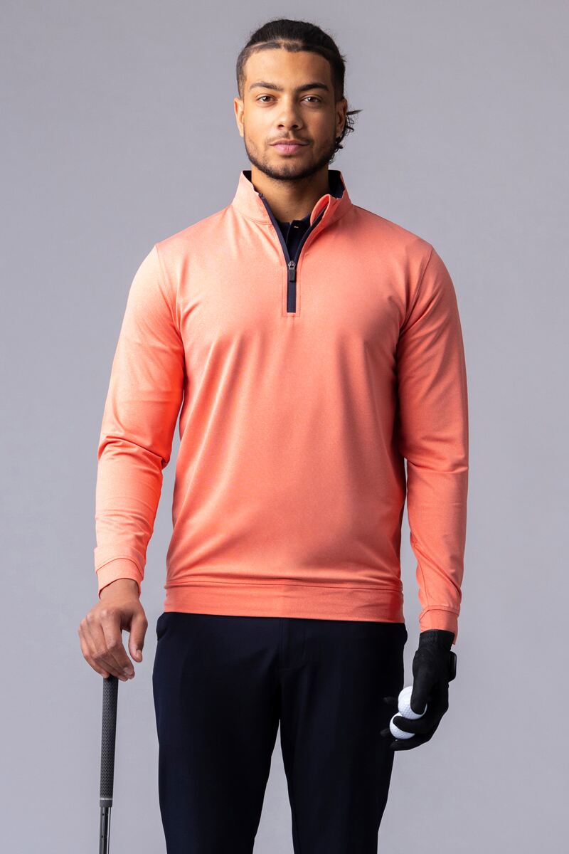 Mens Zip Performance Wick Golf Midlayer Sale